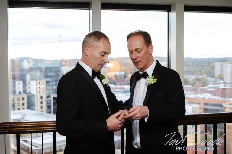 Wedding Photography at The Hyatt Regency Birmingham | Jason & Gerard